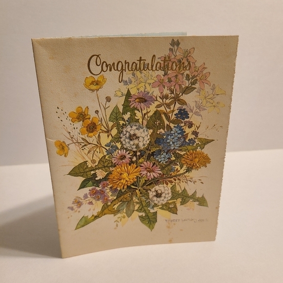 American Greetings | Party Supplies | Vintage American Greetings Floral ...